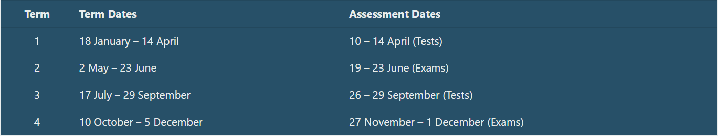 Academic Calendar - DUAI